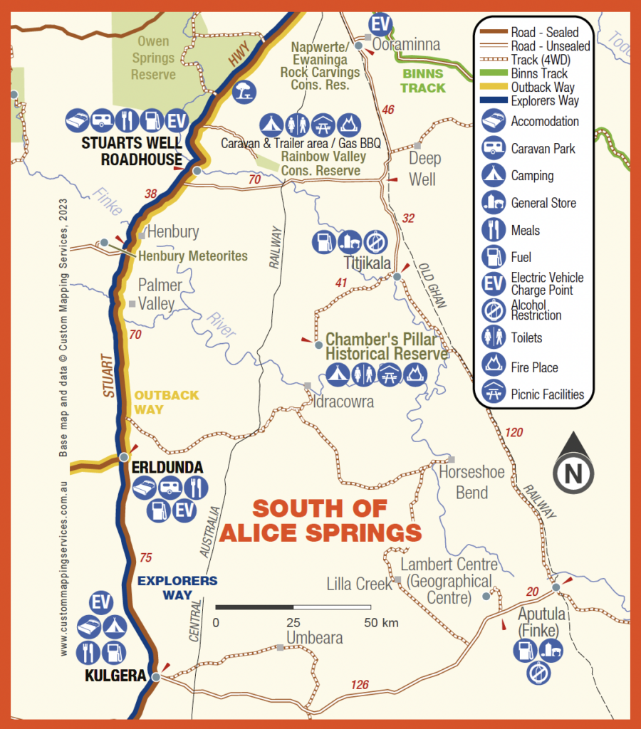 Maps - Explore the Red Centre