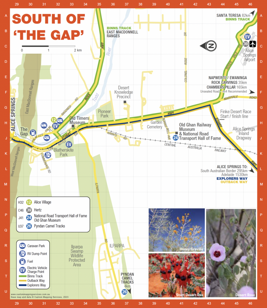 Maps - Explore the Red Centre