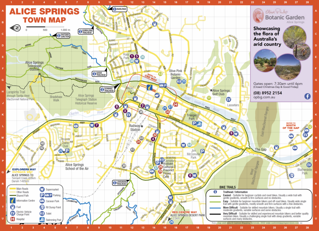 Maps - Explore the Red Centre