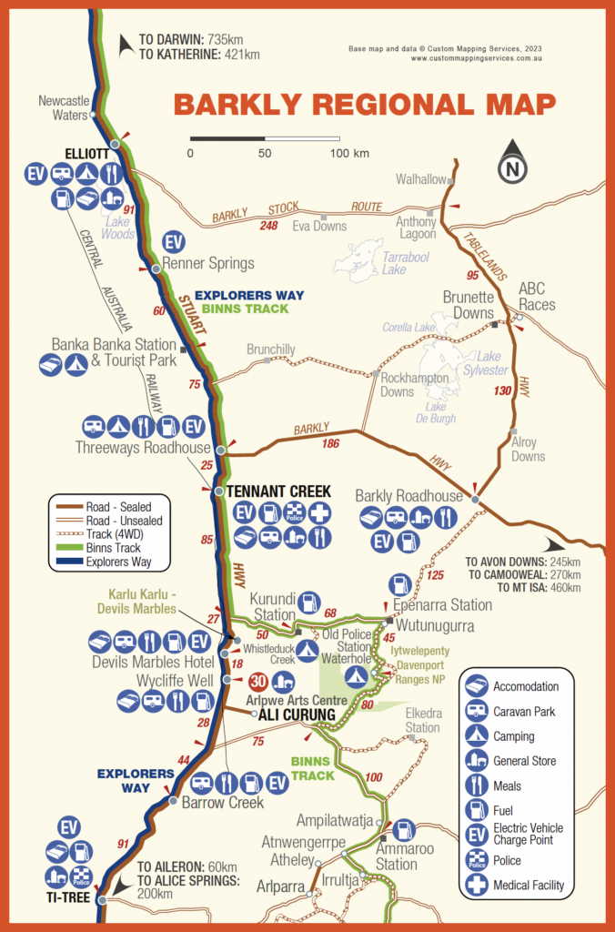 Maps - Explore the Red Centre