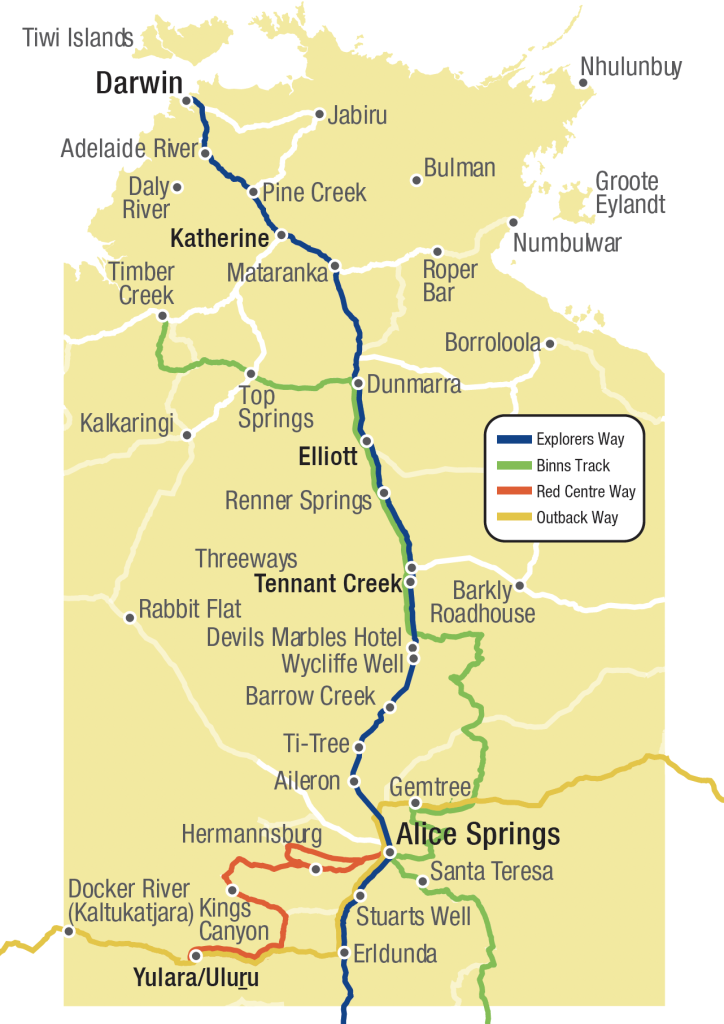 Maps - Explore the Red Centre